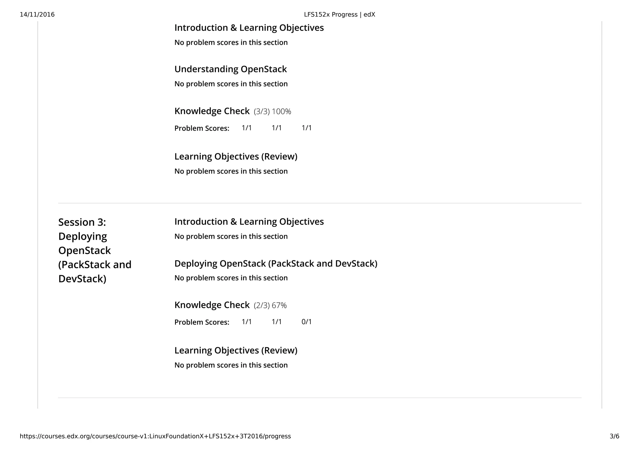 LFS152x Progress _ edX | PDF | Computer Software and Applications | Computing
