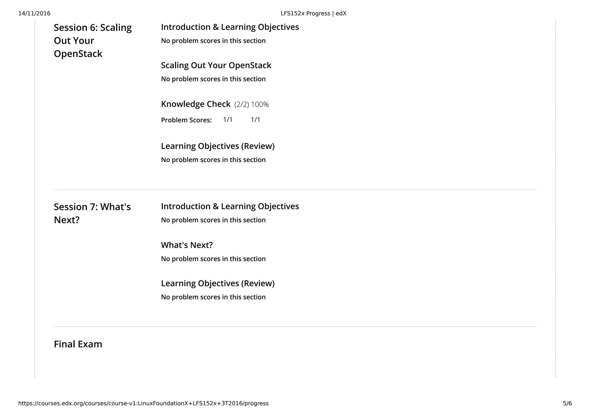 LFS152x Progress _ edX | PDF | Computer Software and Applications | Computing