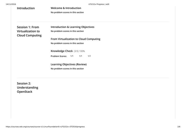 LFS152x Progress _ edX | PDF | Computer Software and Applications | Computing