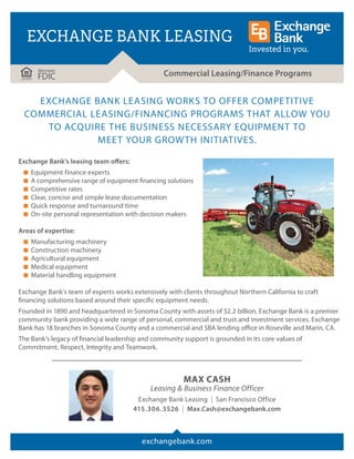 EB Leasing Flyer_Max Cash | PDF