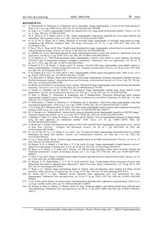 An image steganography using improved hyper-chaotic Henon map and ...