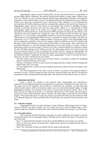 An image steganography using improved hyper-chaotic Henon map and fractal Tromino | PDF