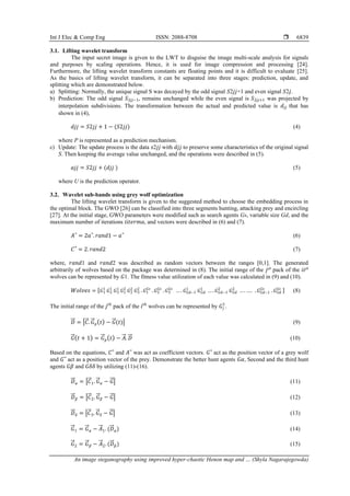 An image steganography using improved hyper-chaotic Henon map and fractal Tromino | PDF