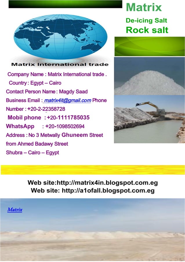 Matrix international trade | PDF