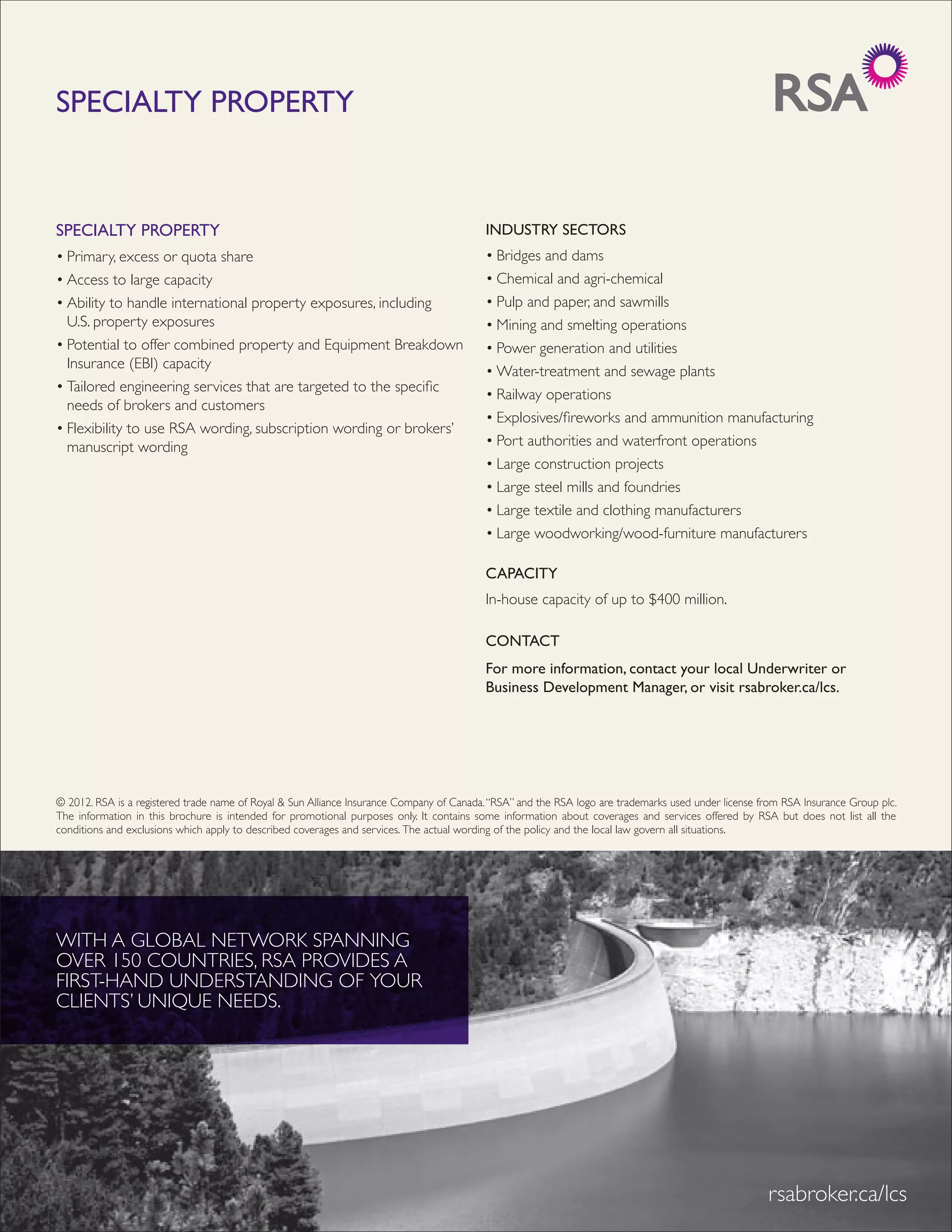 RSA Specialty Property | PDF