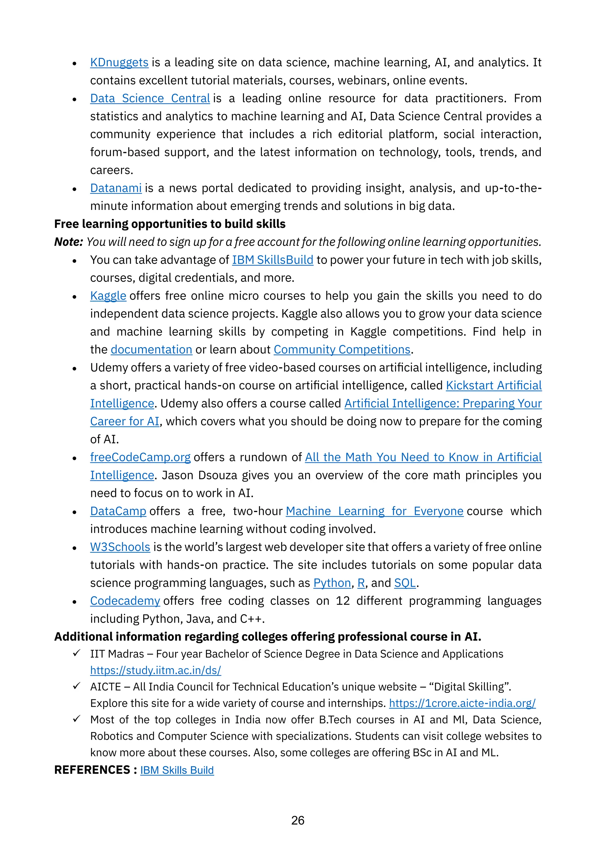 AI_Student_HandbookXI FOR CLASS XI cbses | PDF