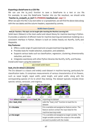 AI_Student_HandbookXI FOR CLASS XI cbses | PDF