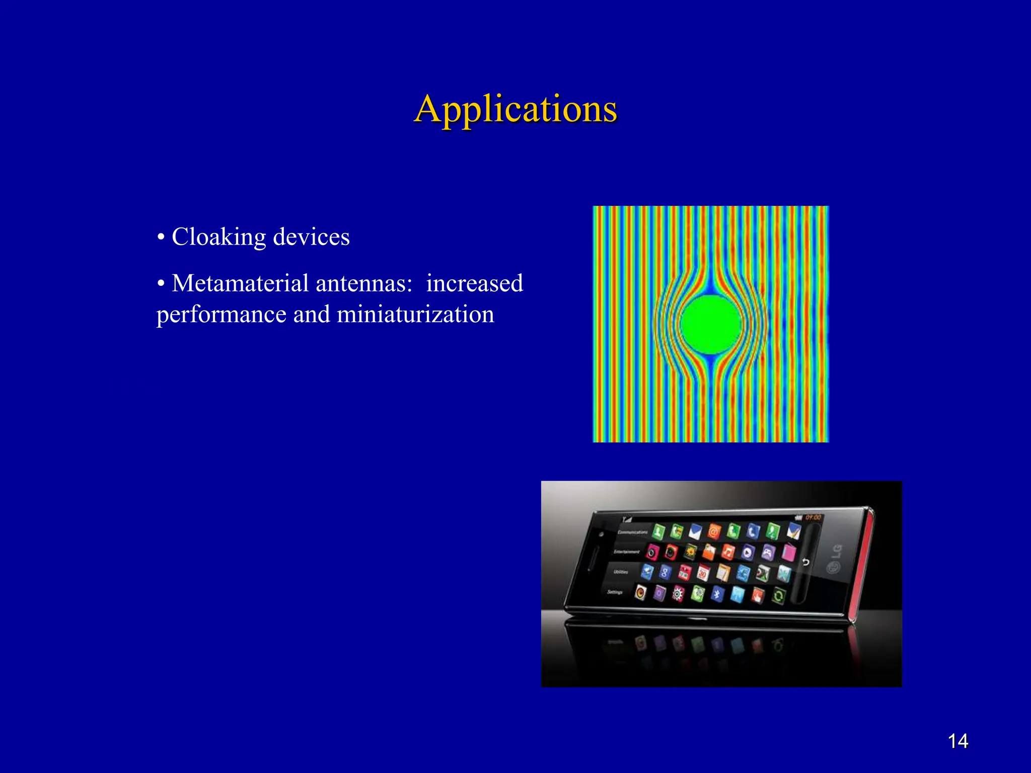Metamaterial Devices and types of antenna | PPT