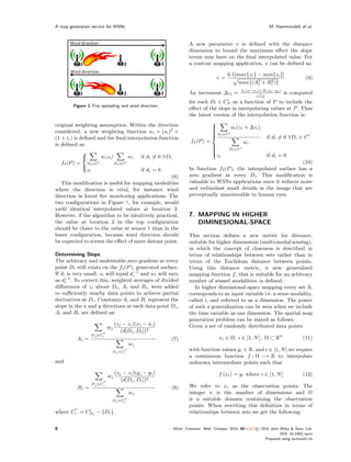 Interpolation Techniques for Building a Continuous Map from Discrete ...