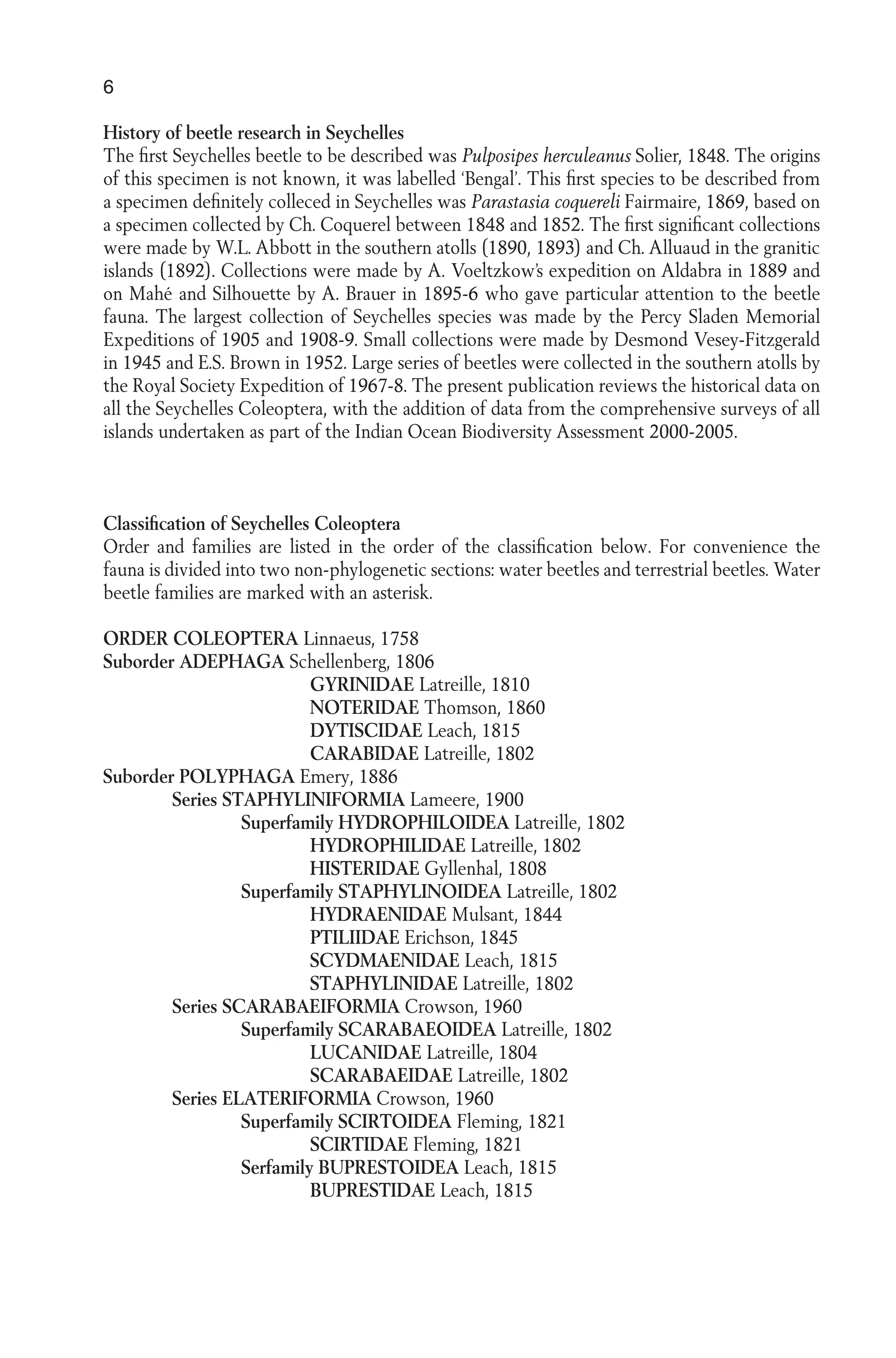 Coleoptera Of The Seychelles Islands Faunistica Ill Justin Gerlach | PDF