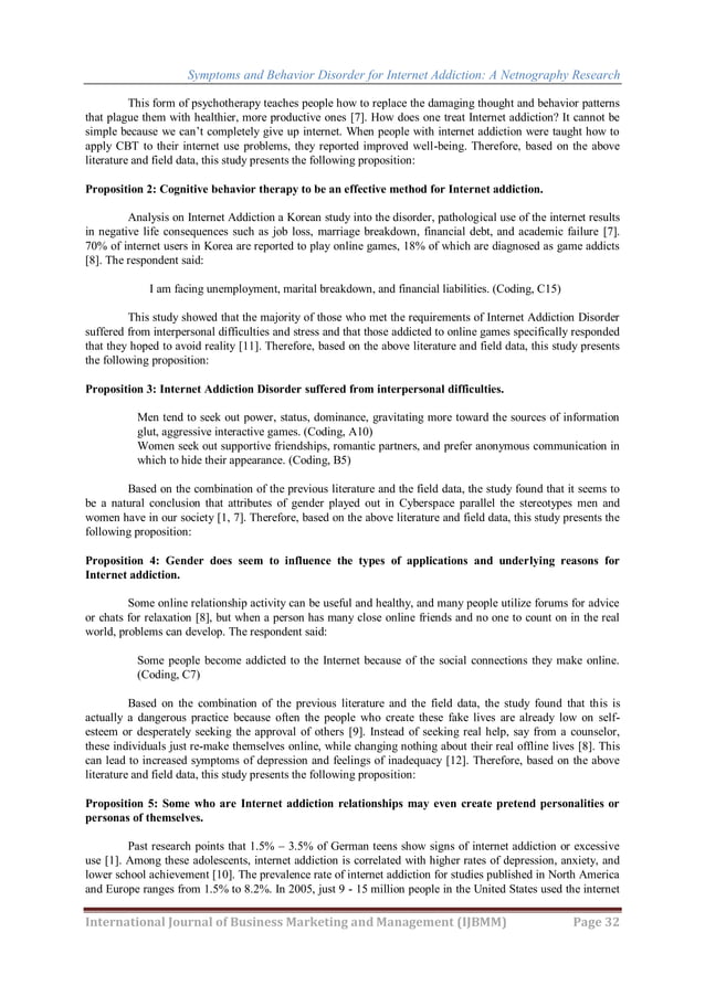Symptoms and Behavior Disorder for Internet Addiction: A Netnography Research | PDF