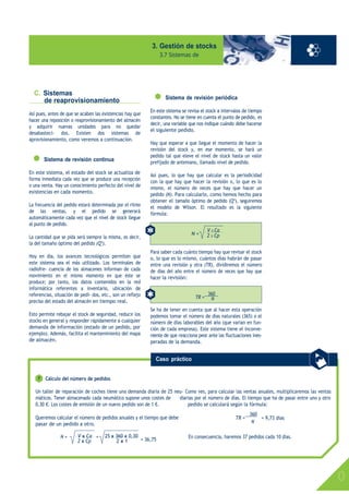 Stock operación de almacenaje, tipos de stock, costes | DOCX