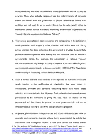 Privatization and Public Private Partnership (PPP) | PDF