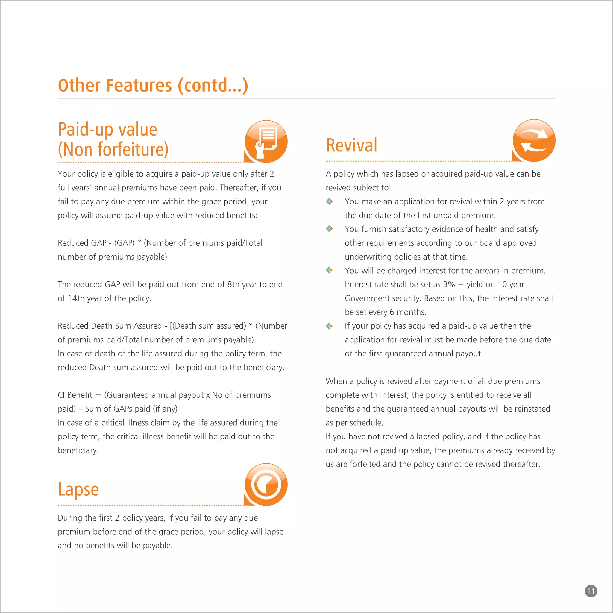 IDBI Federal Incomsurance 7 Pay Brochure | PDF