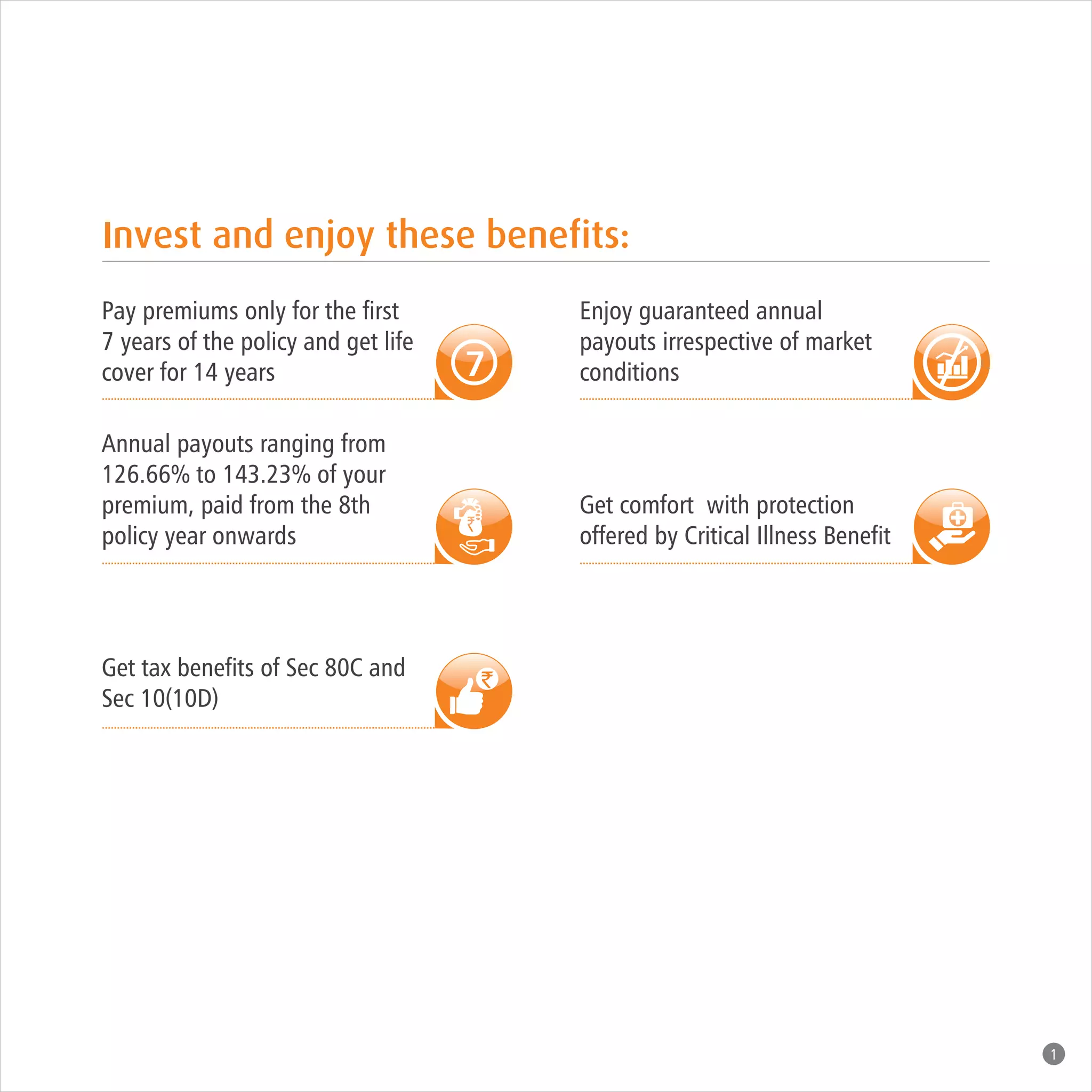 IDBI Federal Incomsurance 7 Pay Brochure | PDF