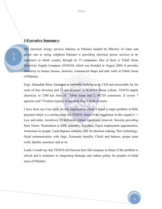 Case Study on TESCO | PDF