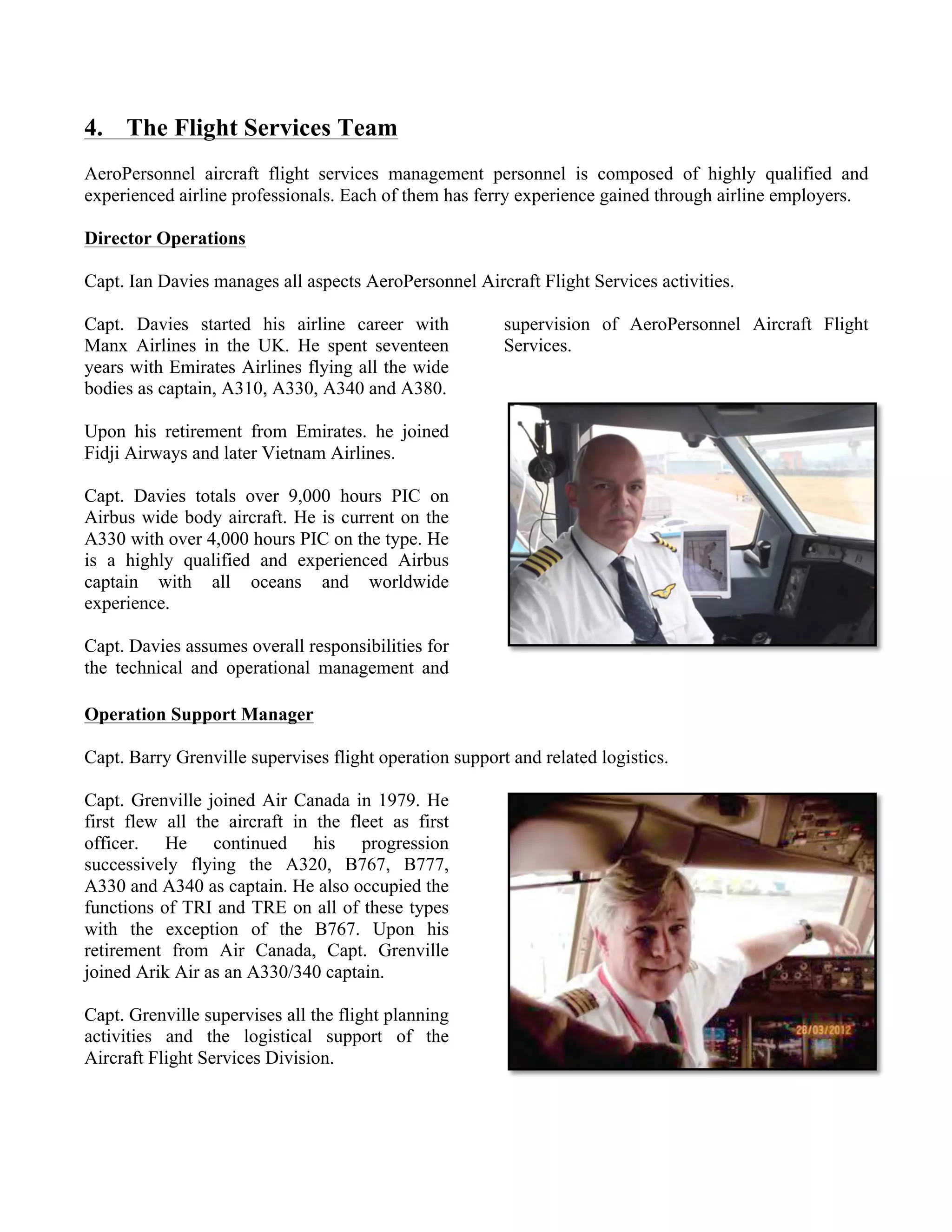 APG Aircraft Flight Services | PDF | Air Travel | Travel Type