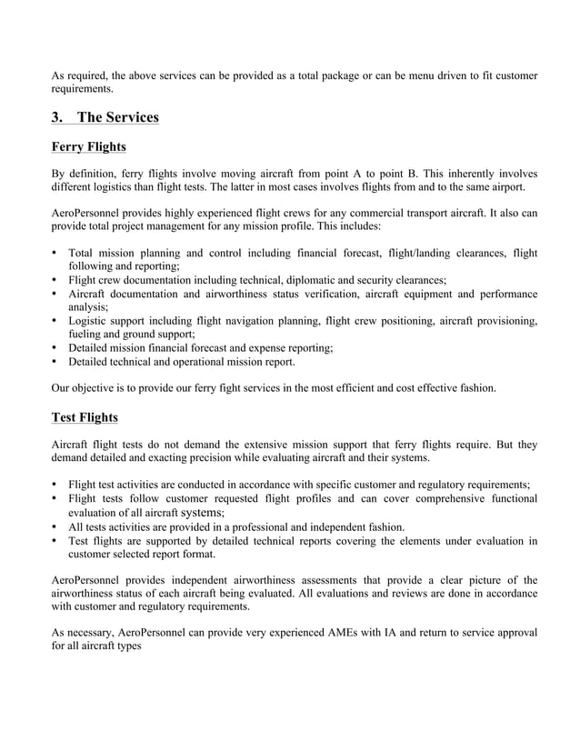 APG Aircraft Flight Services | PDF | Air Travel | Travel Type