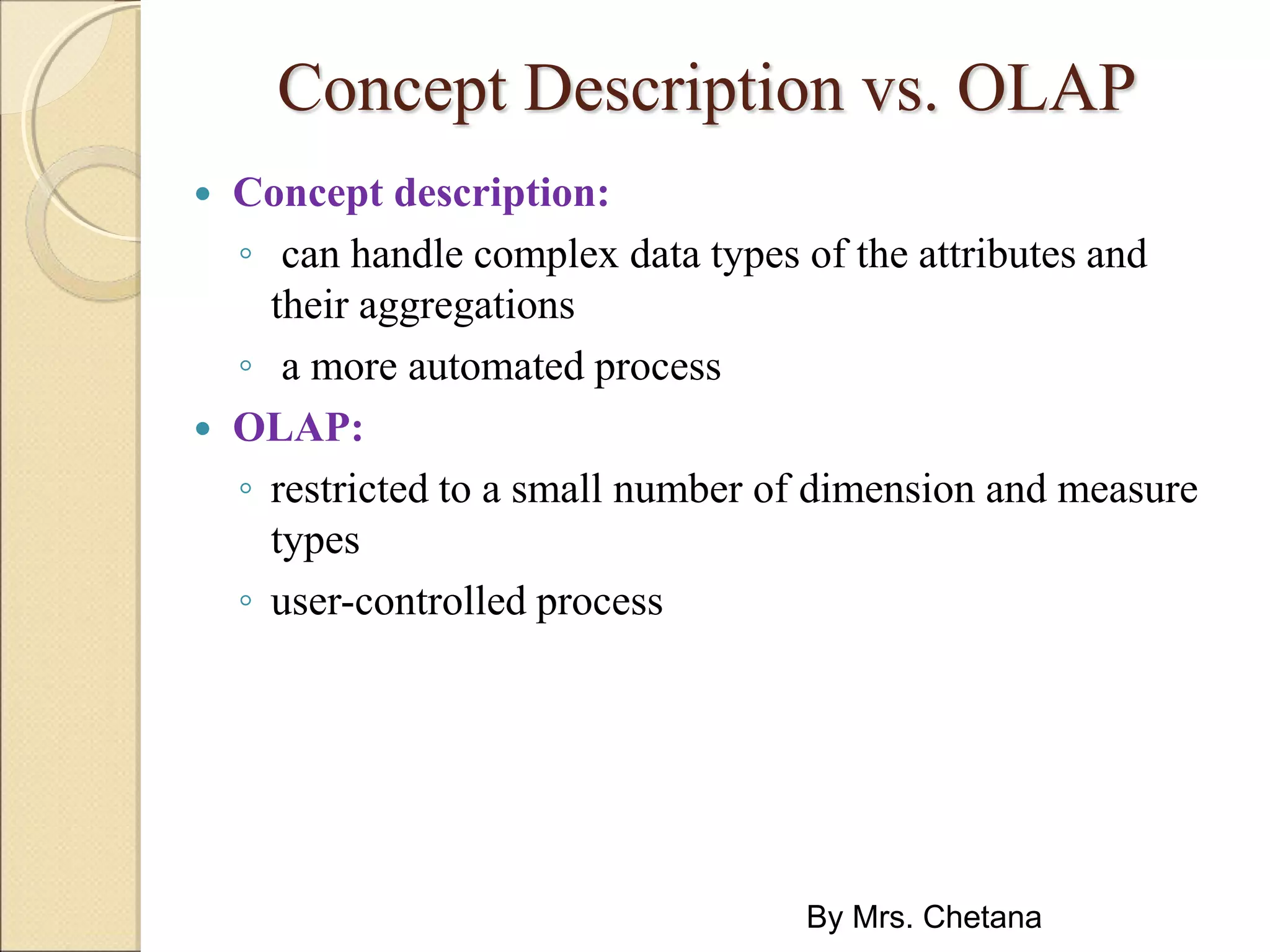 Characterization and Comparison | PPT