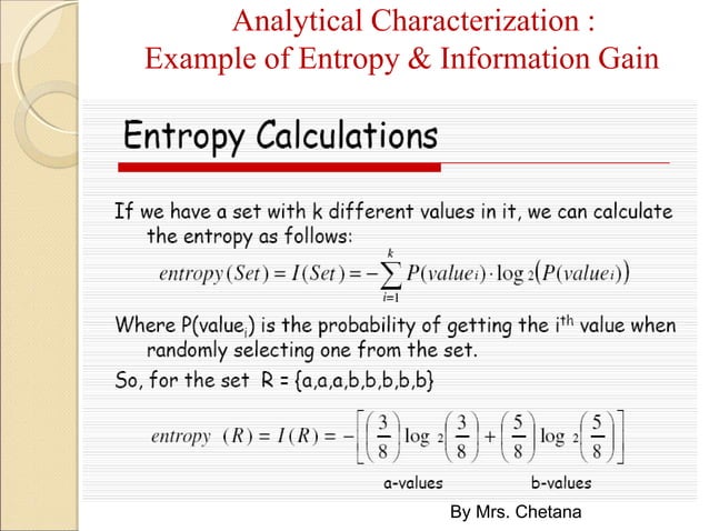 Characterization and Comparison | PPT