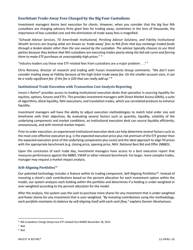 TandemModels® for Investment Managers | PDF