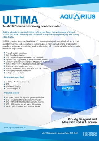 sb118_r1 Ultima swimming pool | PDF