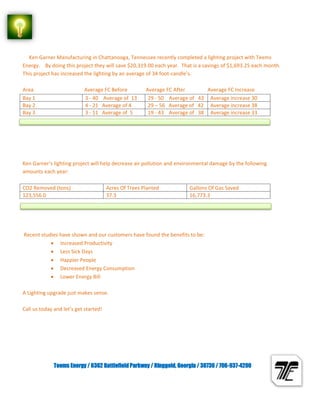 Ken Garner Case Study | PDF