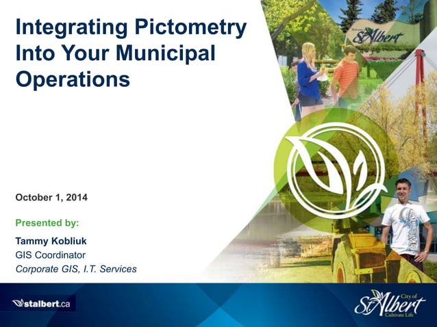 PICTOMETRY 2014 - Integrating Pictometry Into Your Municipal Operations ...