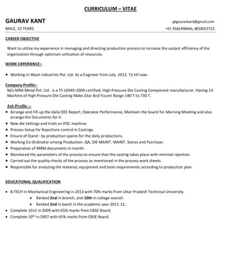 RESUME | PDF