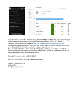 Risk Assessment & Lone Worker | PDF