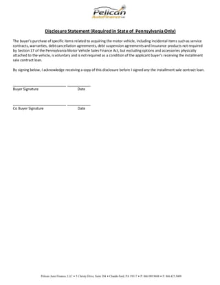 Dealer Funding Checklist - Fillable v12-28-15 | PDF