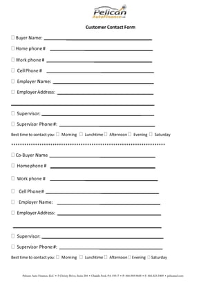 Dealer Funding Checklist - Fillable v12-28-15 | PDF