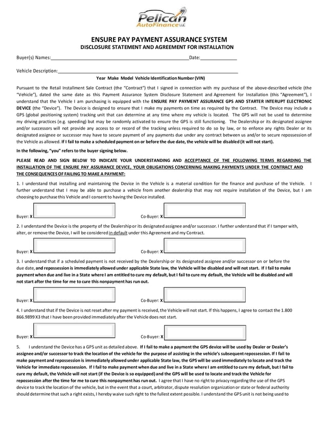 Dealer Funding Checklist - Fillable v12-28-15 | PDF | Motor Insurance ...