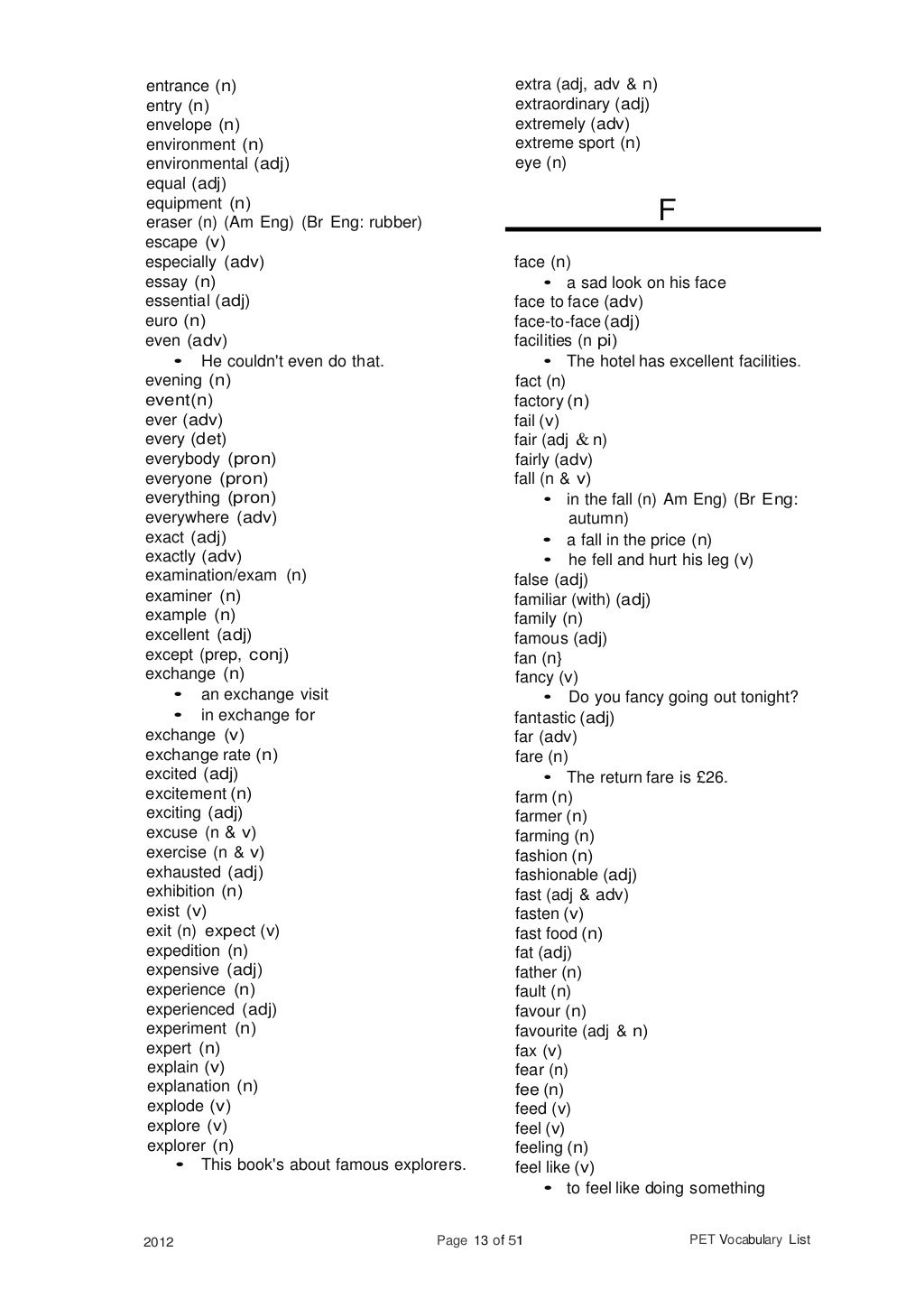 Preliminary Vocabulary List preliminary-vocabulary-list