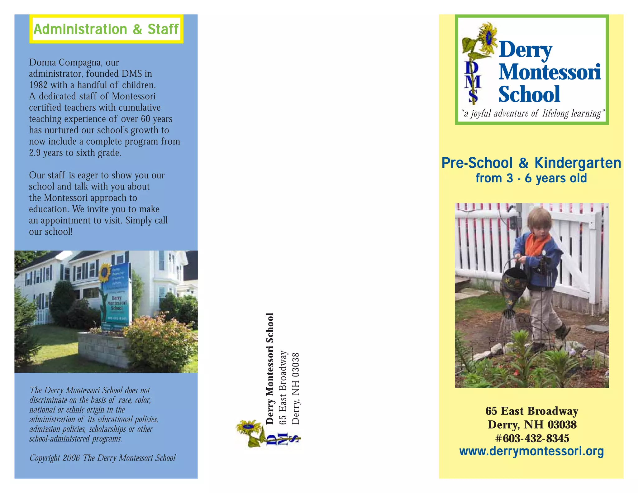 Copy of rev. trifold Preschool | PPT