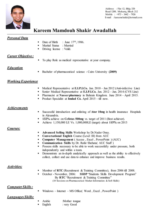 kareem Mamdouh Shakir | DOCX | Business | Business and Finance