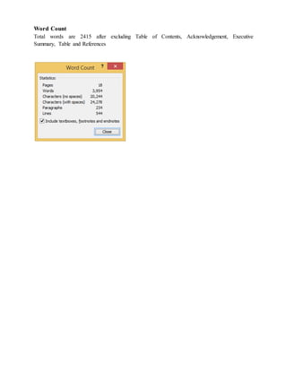 Finalized Report (MIP) | DOCX | Marketing and Advertising | Business