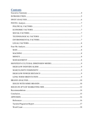 Finalized Report (MIP) | DOCX | Marketing and Advertising | Business