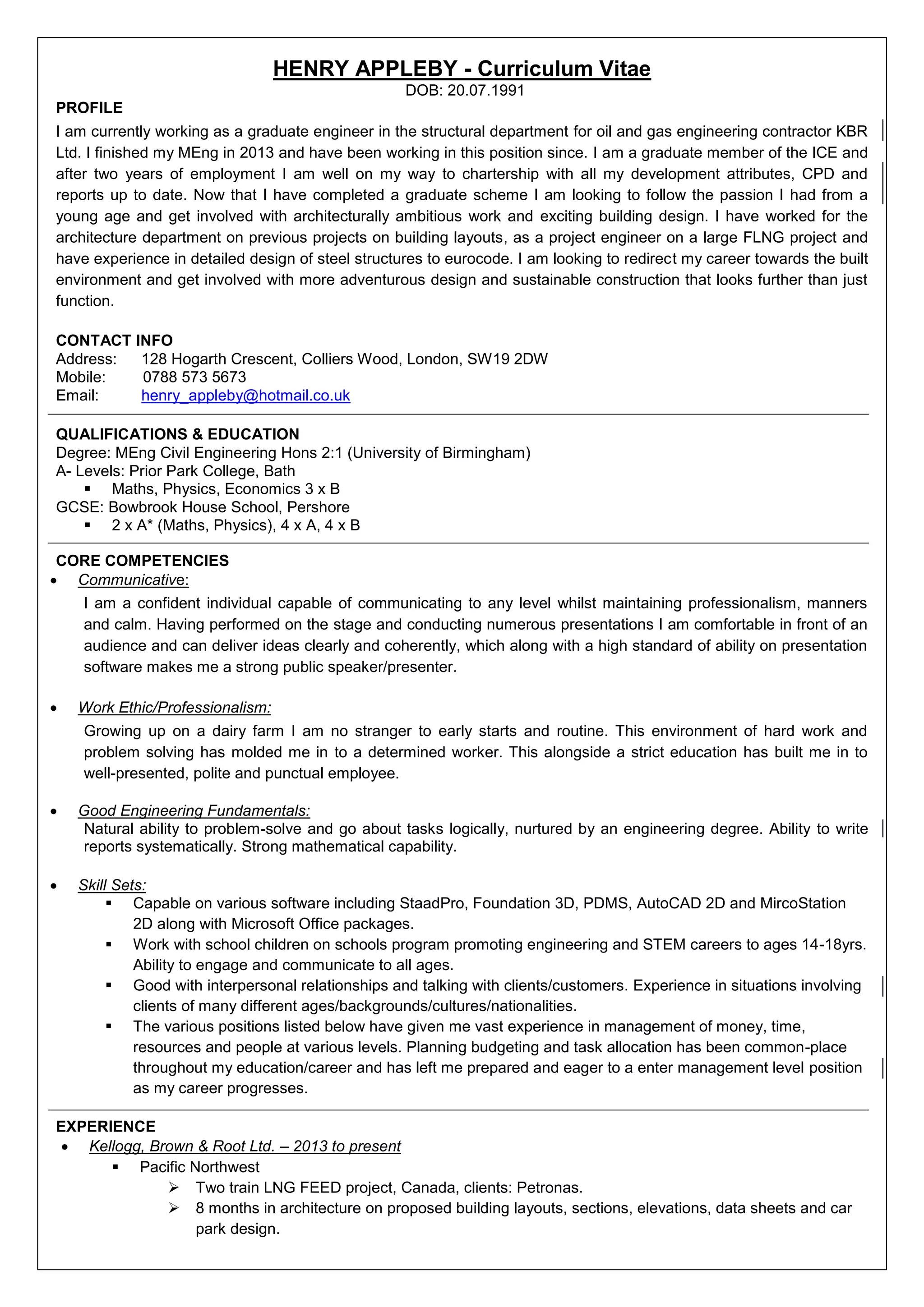 HENRY APPLEBY- CV_03.09.15