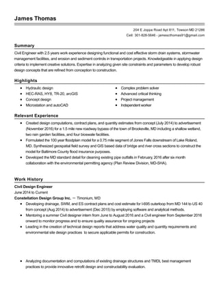 James Thomas Resume 1 (23) | PDF