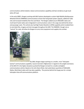 4K Solutions Special Operations Assault Communications _v3.0 | PDF ...