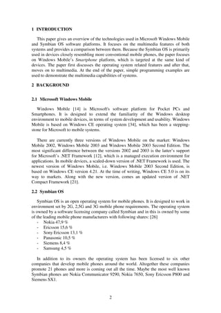 WindowsMobile_vs_SymbianOS | PDF