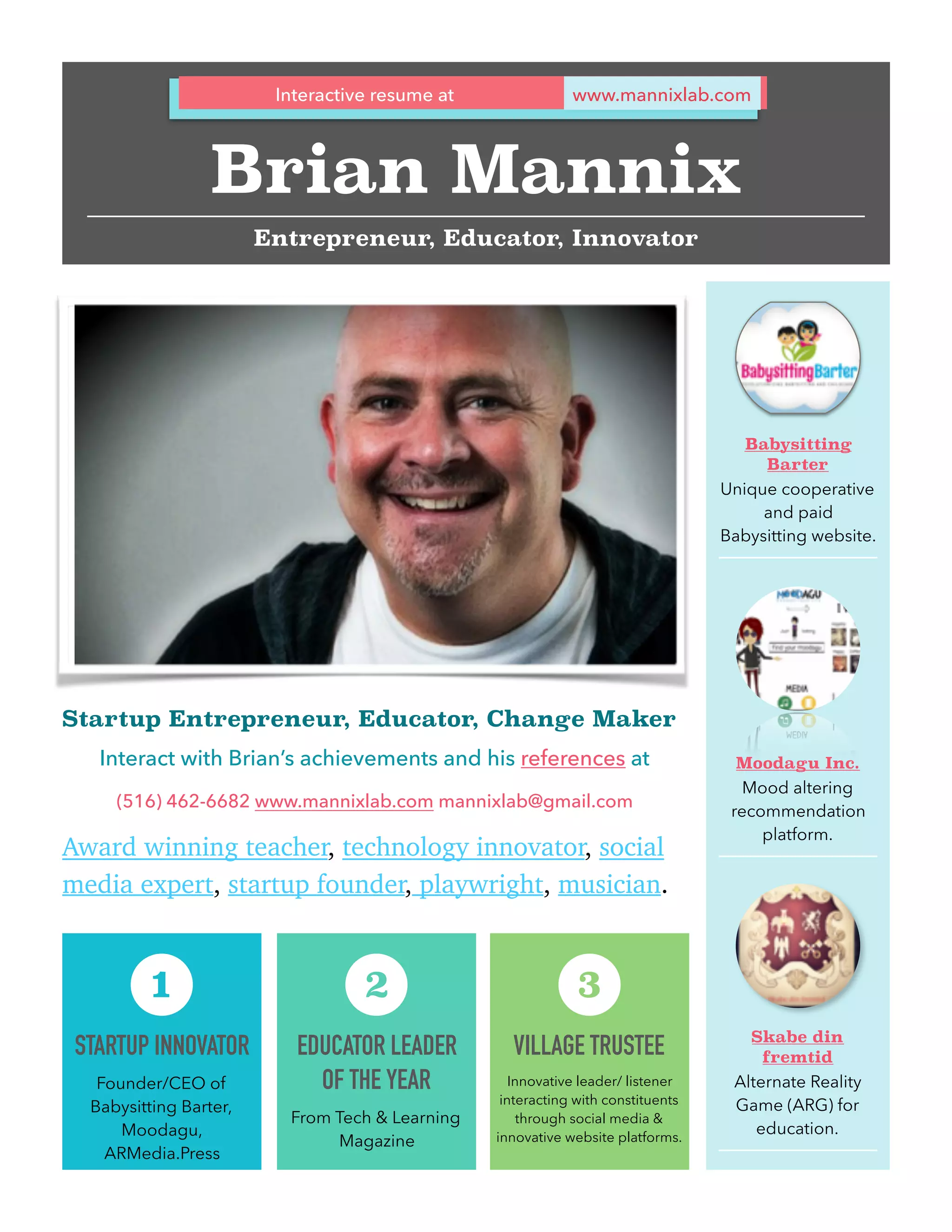 Brian Mannix resume 2016 | PDF