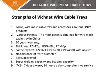 Vichnet Wire Mesh Cable Tray Project PPT.PPT