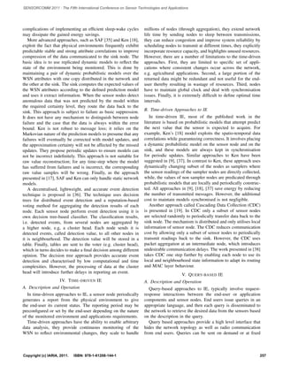 An Overview and Classification of Approaches to Information Extraction in Wireless Sensor ...