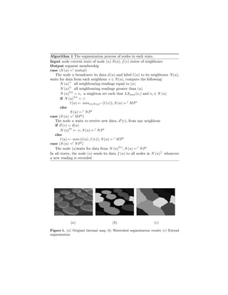Building Programming Abstractions for Wireless Sensor Networks Using Watershed Segmentation ...