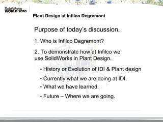 Plant Design IDI | PPT
