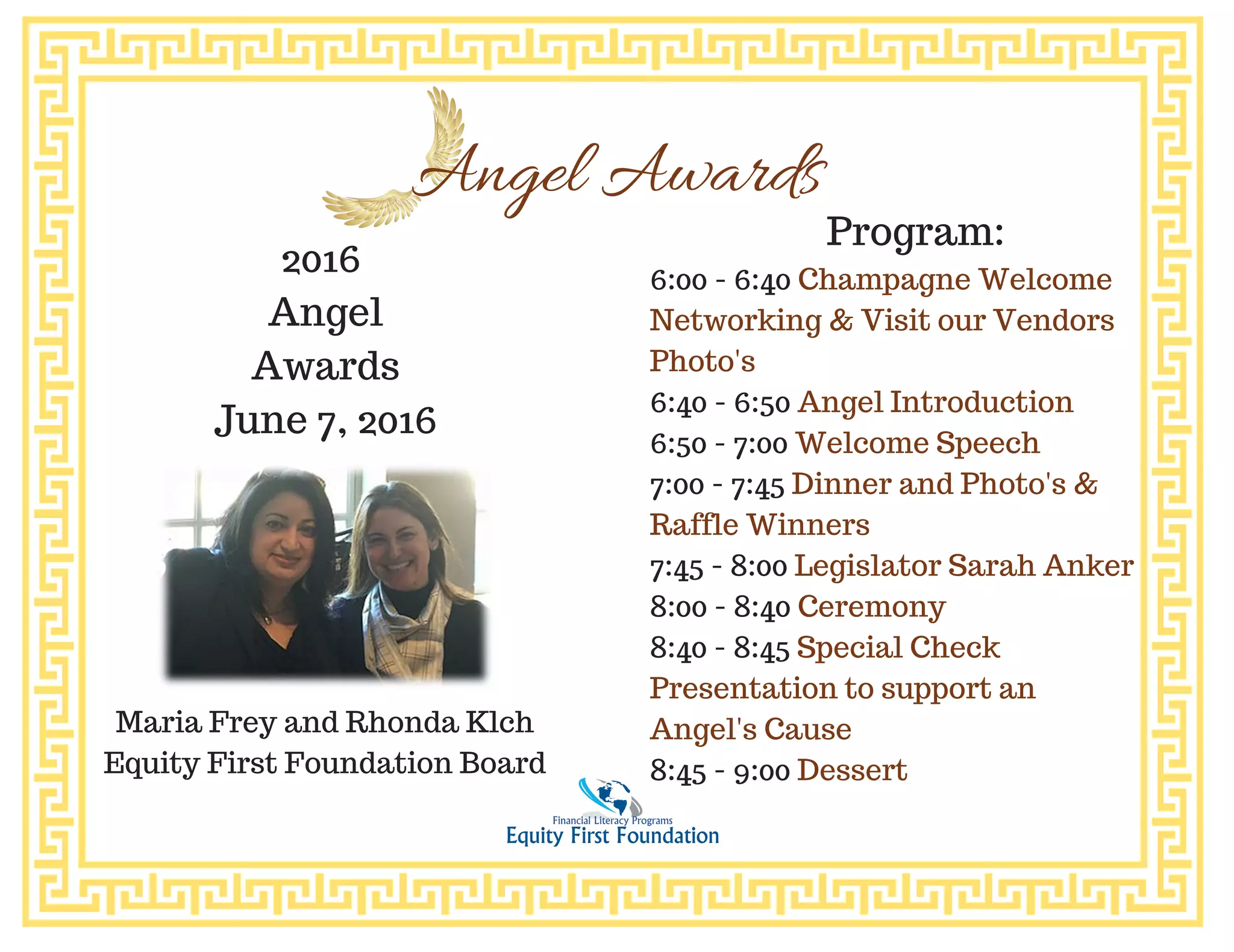 Angel Awards Itinerary | PDF