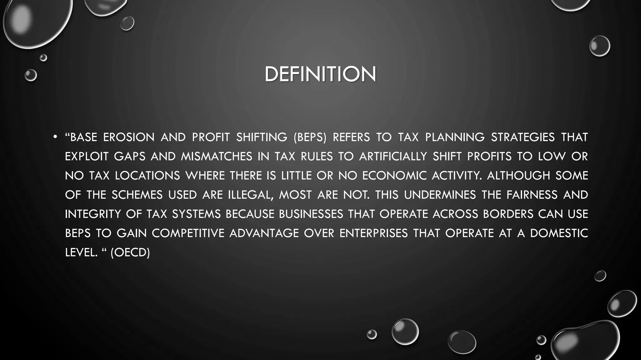 Base Erosion and Profit Shifting | PDF | Business Accounting & Finance ...
