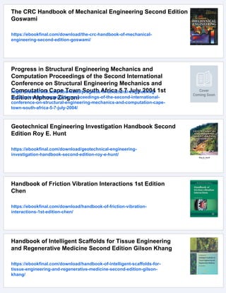 Handbook of Structural Engineering Second Edition W.F. Chen | PDF